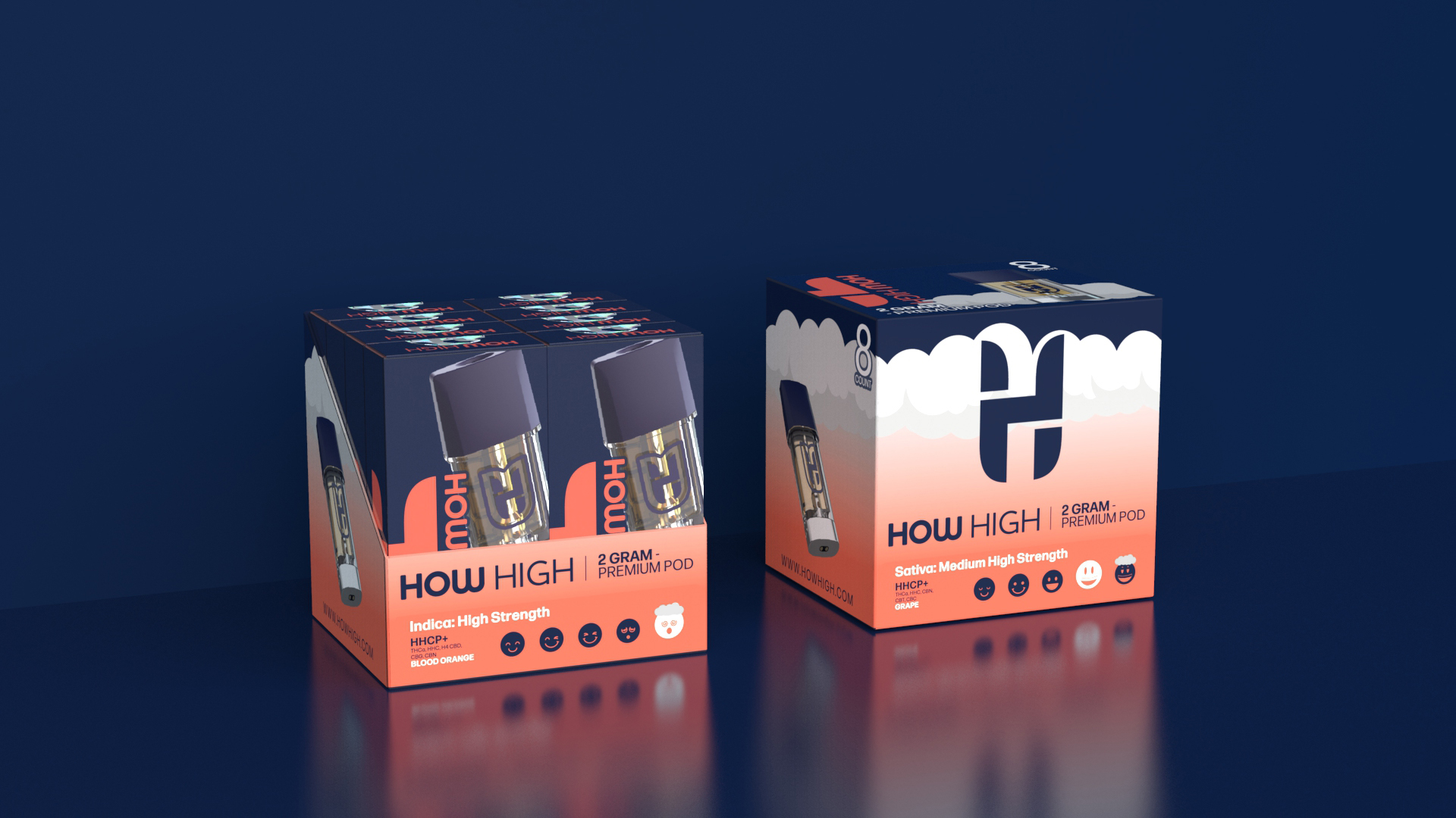 HOW HIGH PREMIUM VAPE COLLECTION – Pulse Design Group – Product Design
