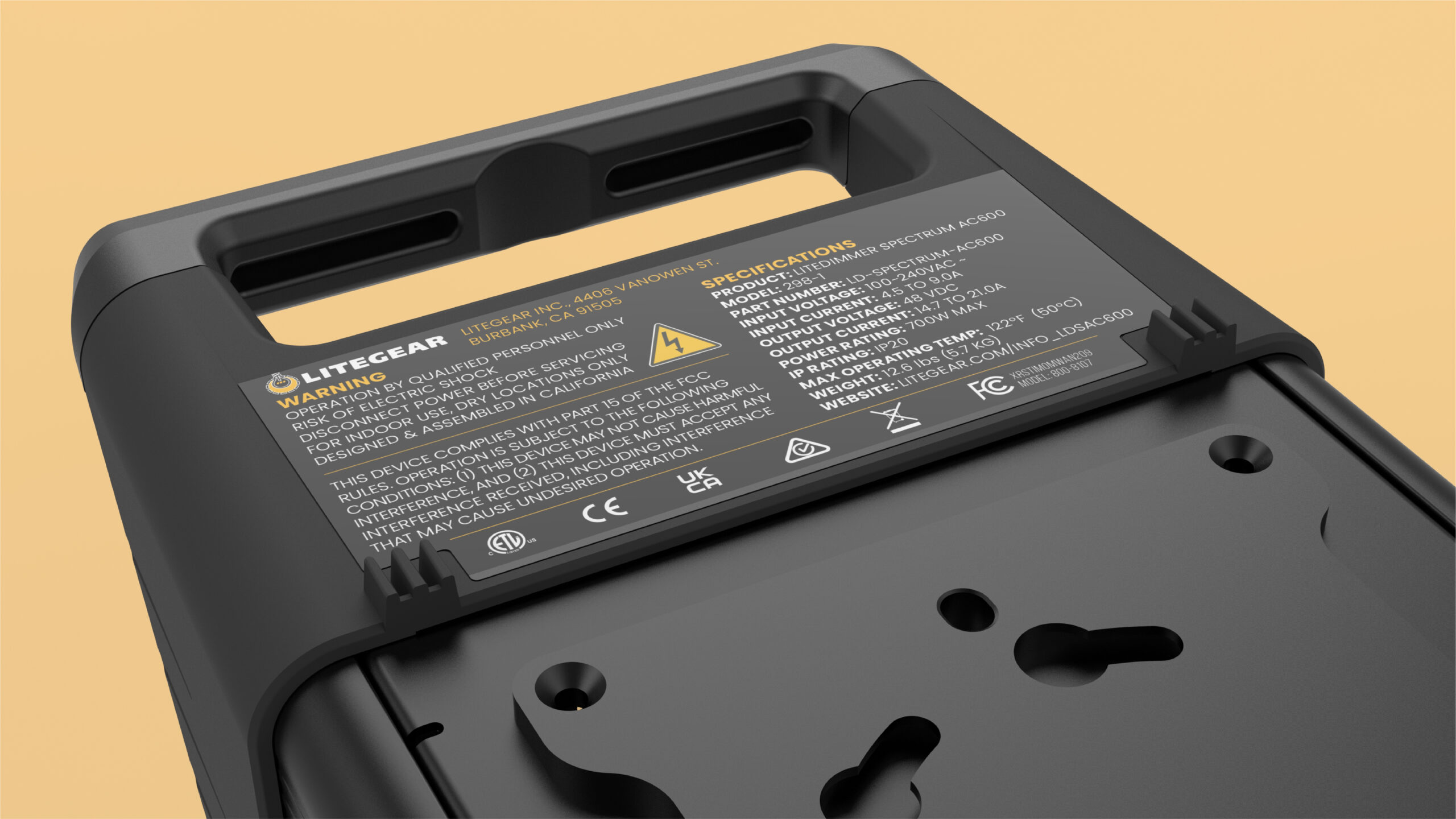 LITEGEAR LITEDIMMER SPECTRUM – Pulse Design Group – Product Design