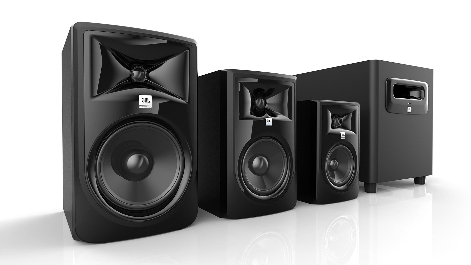 JBL 3 SERIES MkII STUDIO MONITORS – Pulse Design Group – Product Design